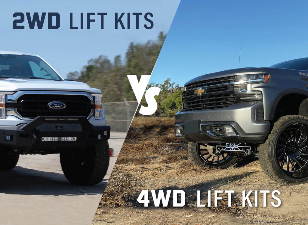 Difference between 2wd vs. 4wd Lift Kits - Maxtrac Suspension Maxtrac ...