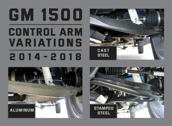 Silverado Control Arms Guide | Upper & Lower Control Arm Selection ...