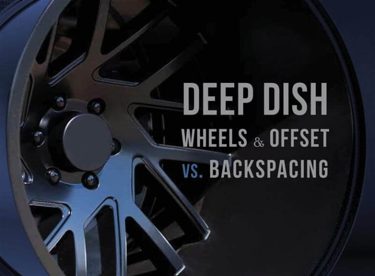 DEEP-DISH WHEELS & OFFSET VS. BACKSPACING Maxtrac Suspension